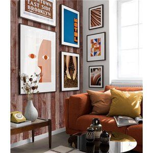 Wall Decor | Distressed Wood Wallpaper Wood Peel And Stick Wallpaper ...